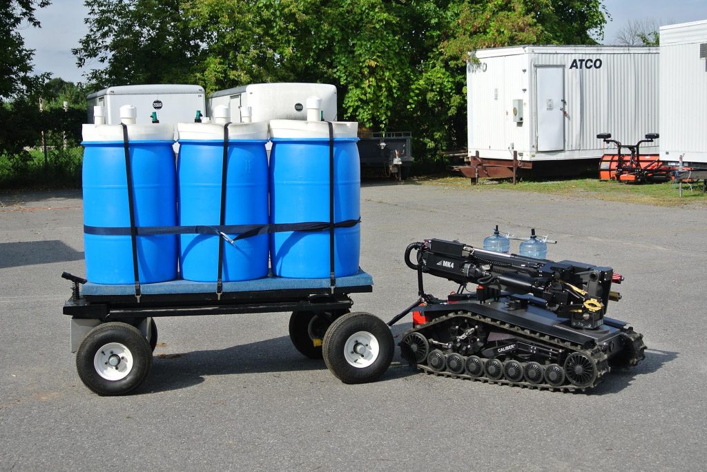 CALIBER® MK4 lvbied robot towing battle wagon - ICOR Technology ...