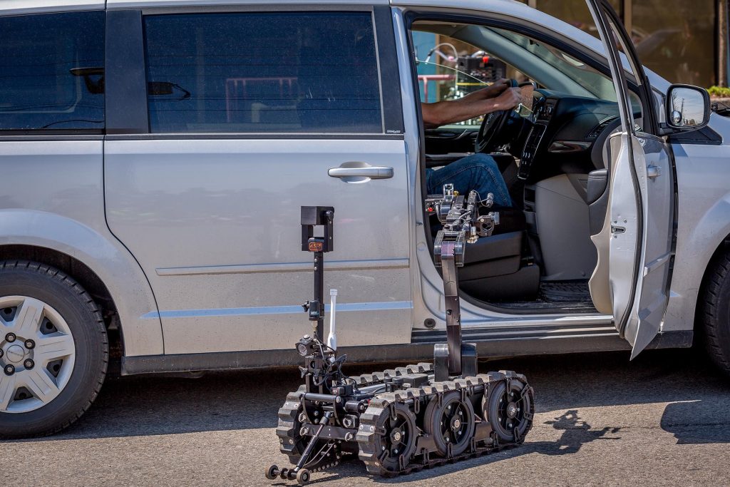 CALIBER® T5 swat EOD robot door open - ICOR Technology - Tactical ...