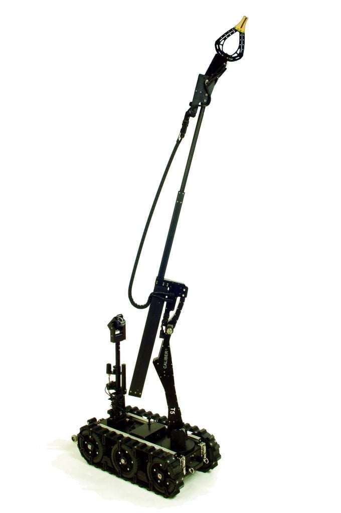 CALIBER® T5 swat EOD robot extension arm full extent - ICOR Technology ...