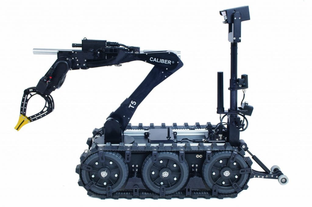 CALIBER® T5 swat EOD side view - ICOR Technology - Tactical & Security ...
