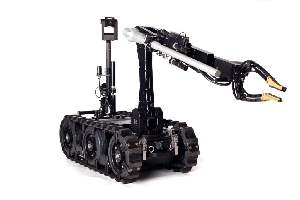 CALIBER® T5 swat EOD robot copy - ICOR Technology - Tactical & Security ...