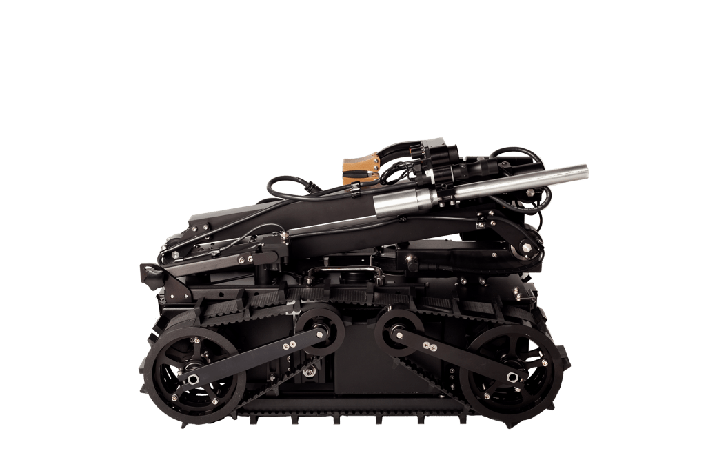 Mini-CALIBER® NTOA member tested swat robot stowed no back - ICOR ...